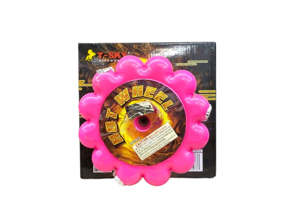 Hot Wheel Large 20cm Spinner Wheel-Single – Daya’s Fireworks