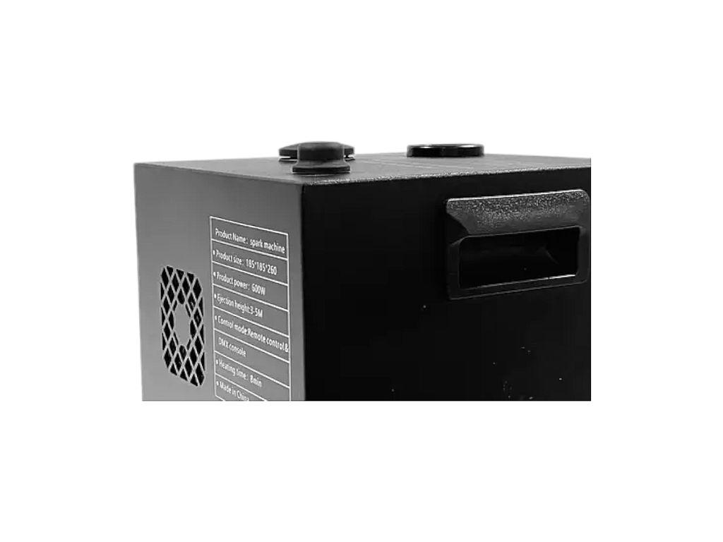 Cold Spark Machine 600w with DMX and Remote Control – Daya’s Fireworks