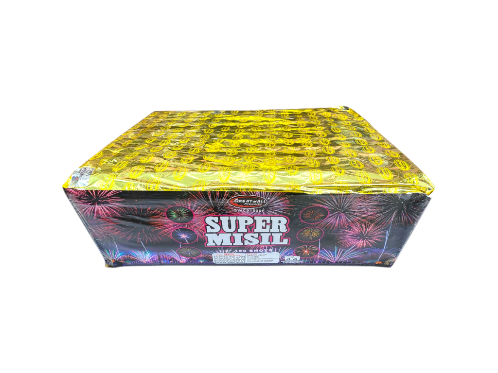 Super Missile Fan Cake 150 Shots-Single – Daya’s Fireworks