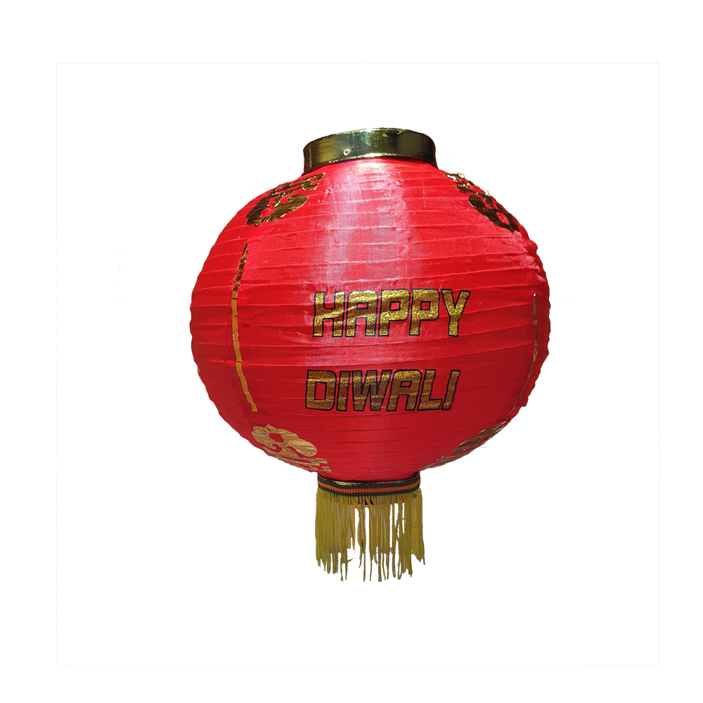 Diwali Lantern – Red ( 1 Piece ) – Daya’s Fireworks